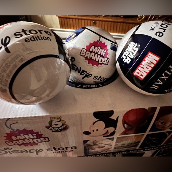 Disney | Toys | 2 Mini Brands Ball For 5 Disney Store Surprise Ball ...